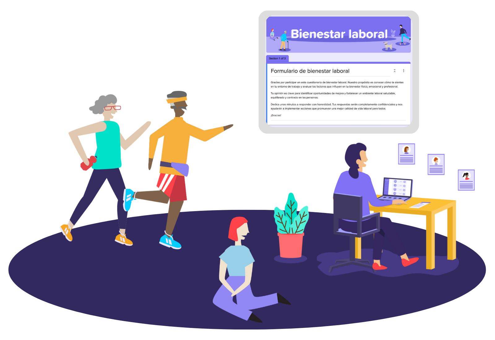 Kit de bienestar laboral | Runa HR